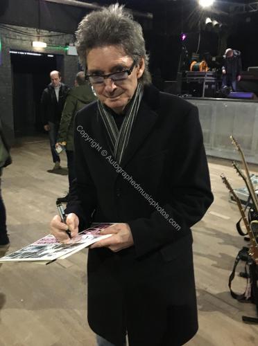 Autographed Music Photos - Jam - Bruce Foxton 2020 / 1
