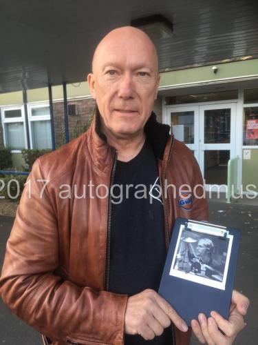 Autographed Music Photos - Jam - Rick Buckler 2016