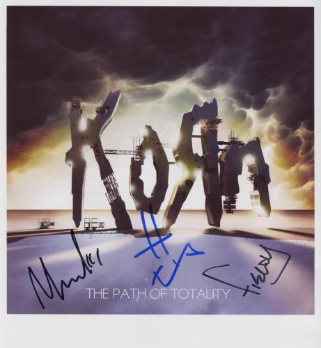 Autographed Music Photos - Korn