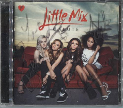 Autographed Music Photos - Little Mix - Salute CD