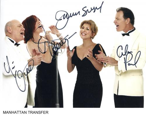 Autographed Music Photos - Manhattan Transfer - Limited Edition Print 1