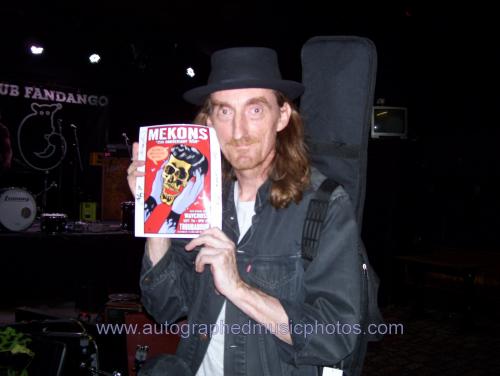 Autographed Music Photos - Mekons/Public Image Ltd - Lu Edmonds