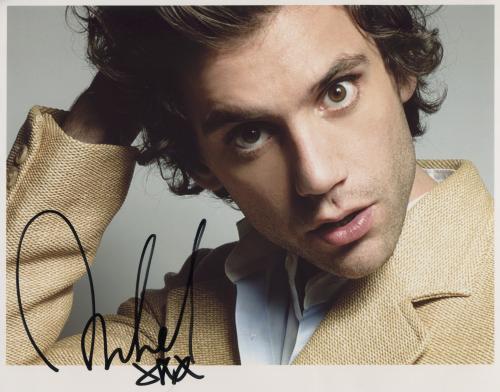 Autographed Music Photos - Mika - Limited Editon Print 1