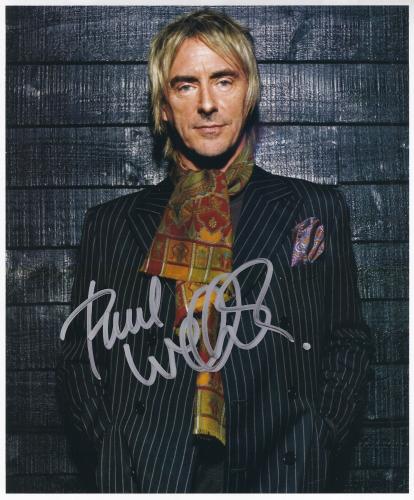 Autographed Music Photos - Paul Weller - Limited Edition Print 1