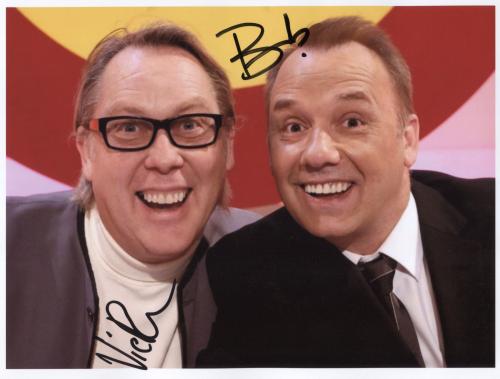 Autographed Music Photos - Vic Reeves & Bob Mortimer - Limited Print / 1
